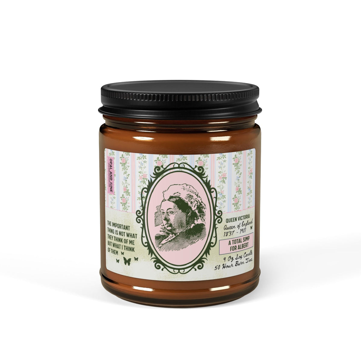 Silly Queen Victoria Candle – Opal and June